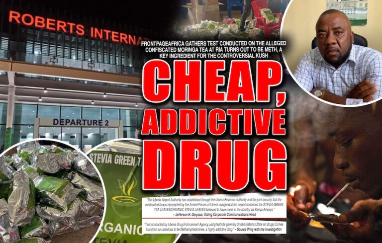 Test Conducted by Liberia Drug Enforcement Agency on Alleged Moringa ...