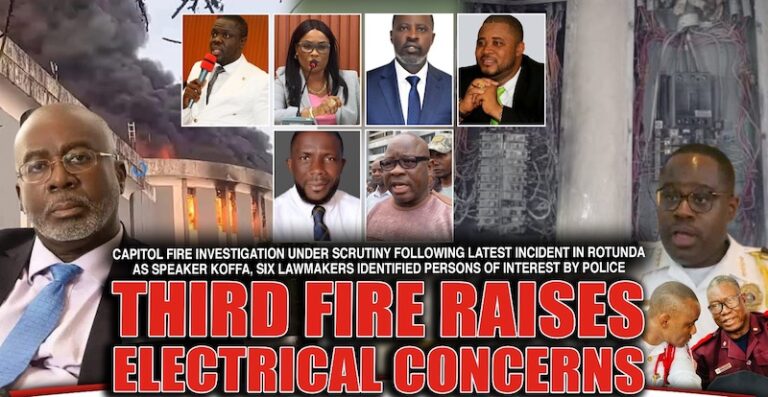 Liberia’s Capitol Building is on Fire – TLC Africa