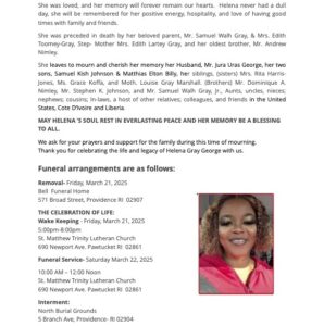 HELENA NYEMANEH GRAY GEORGE – TLC Africa