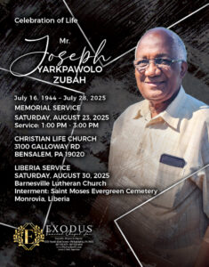 Mr. Joseph Y. Zubah. – TLC Africa