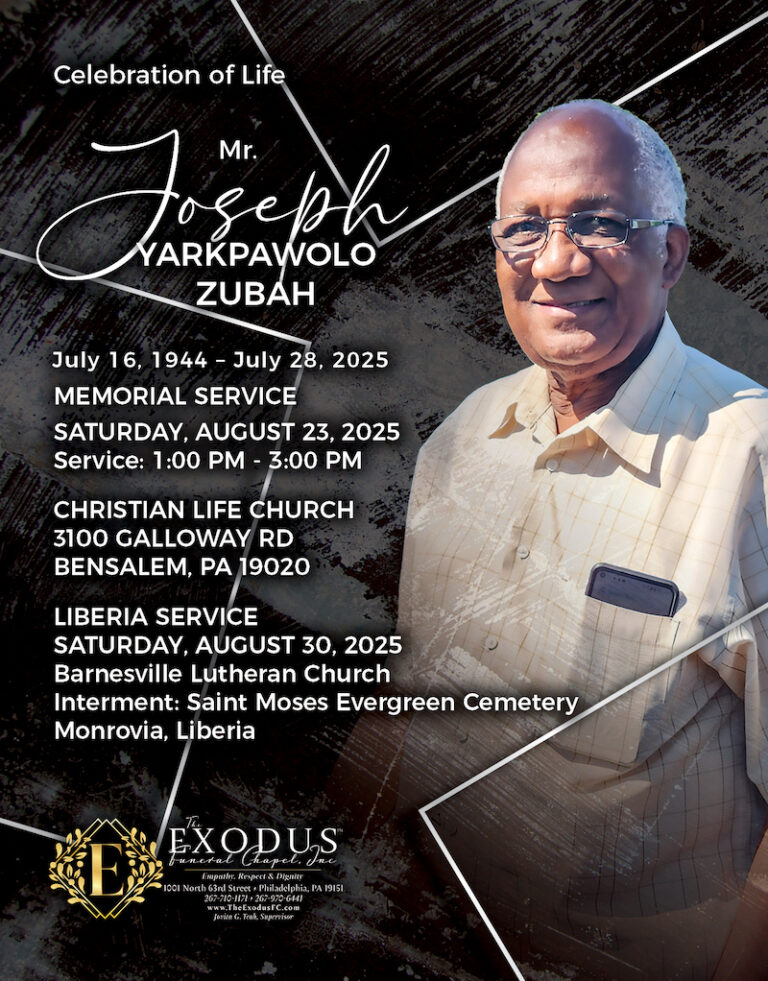 Mr. Joseph Y. Zubah. – TLC Africa