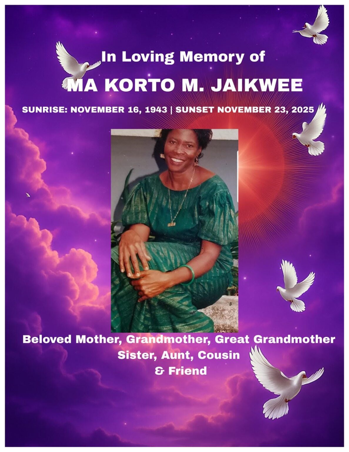 Death Announcement – TLC Africa