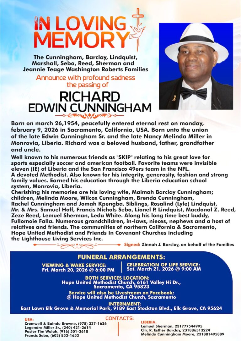 Richard Edwin Cunningham – TLC Africa